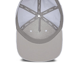 Titleist Men's Tour Stretch Tech Golf Hat White/Black M/L