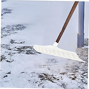 SUPVOX Hand Truck Snow Scraper Plastic Scraper Plastic Broom Telescopic Broom Snow Remover for Cars Windshield Snow Brush Snow Removal Snow Shovel Rake Sidewalk Snow Shovel