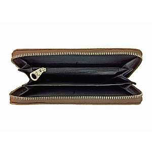 Montana West Ladies Concealed Gim Carrying Messenger Purse Wallet Set Coffee