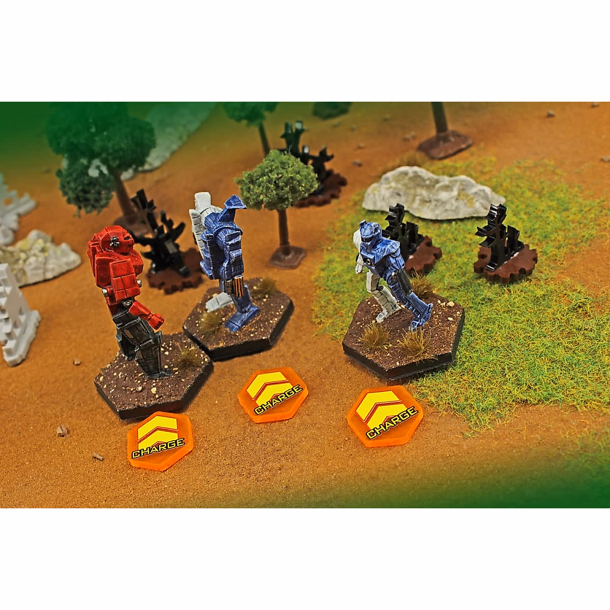 LITKO Mecha Combat Actions Token Set | Compatible with BattleTech (Charge)