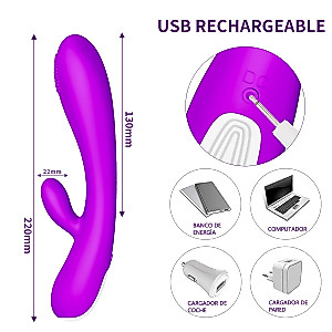 Powerful Personal Handheld Vibrators for Women Vibrating Portable Foot Massager 10 Strong Vibration Mode Female Gifts for Muscle Pain Relief