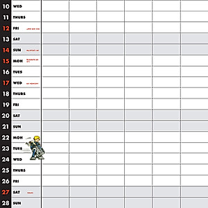 Darth Vader & Family 2021 Family Calendar