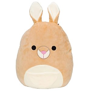 Squishmallow Kellytoy 8 Inch Keely The Kangaroo, New Assortment 3- Super Soft Plush Toy Animal Pillow Pal Pillow Buddy Stuffed Animal Birthday Gift Holiday