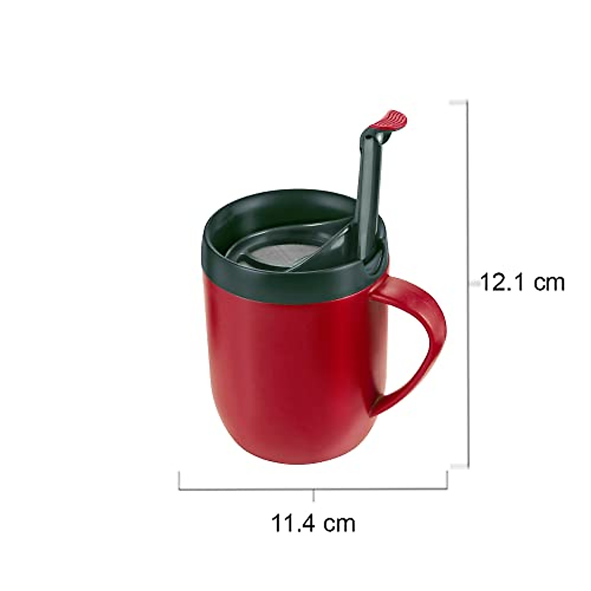 Zyliss Hot Mug Cafetiere, Red