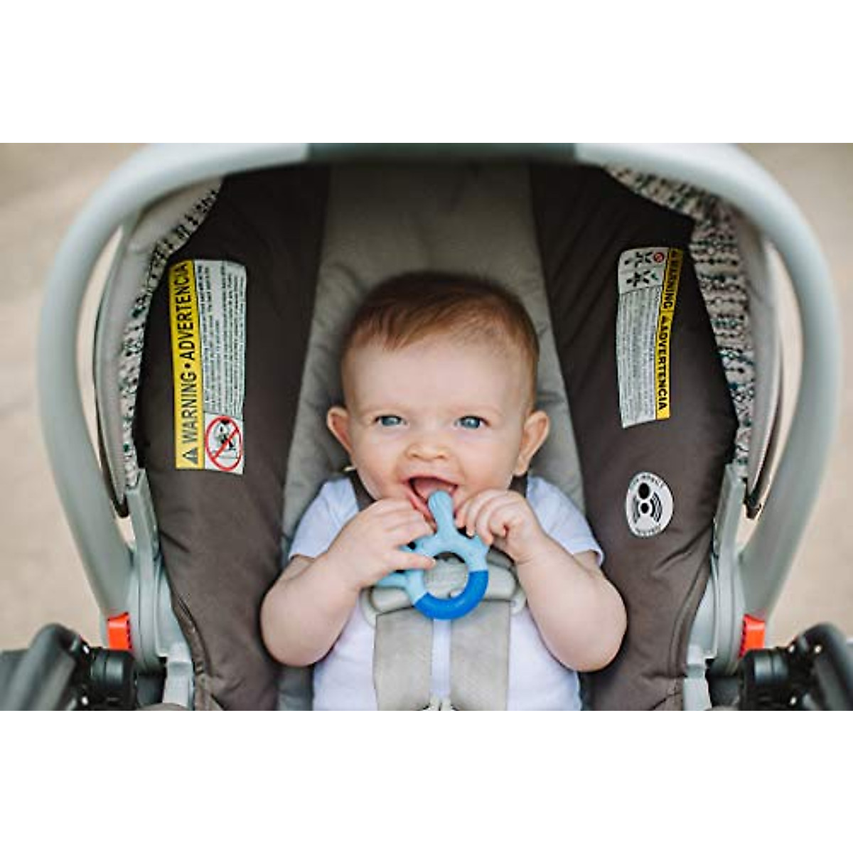 Nuby 3 Step Soothing Teether 3 Piece Set, BPA Free - Assorted Color