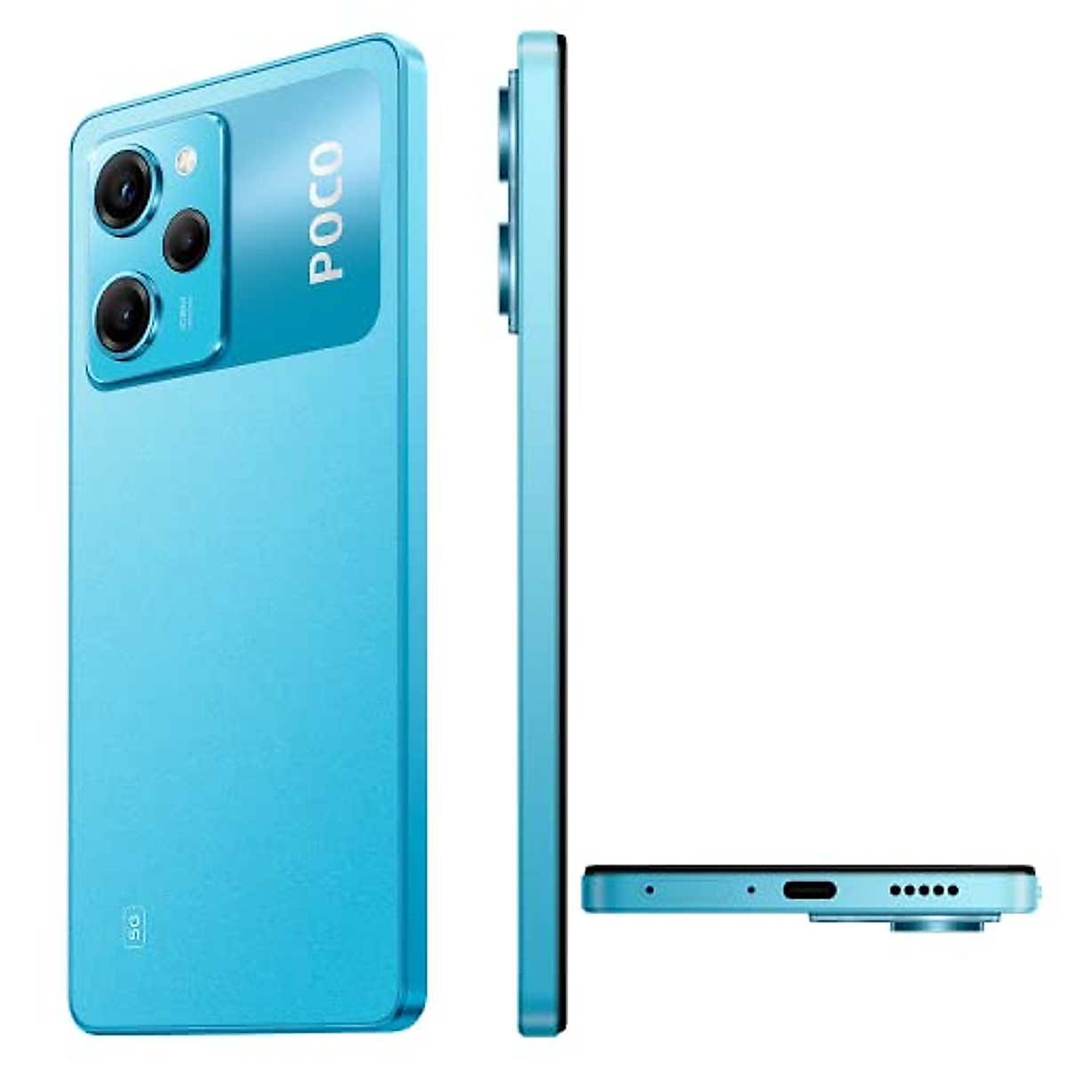 Xiaomi Poco X5 Pro 5G, Dual SIM, 128GB + 6GB, Factory Unlocked GSM, International Version - No Warranty - Blue