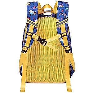 abshoo Lightweight Car Kids Backpack For School Boys Elementary Kindergarten Bookbag School Bags (Car)