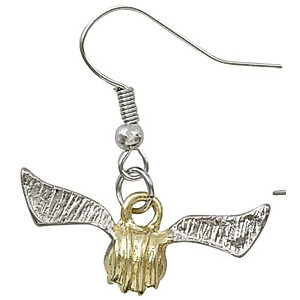 Harry Potter Golden Snitch Earrings