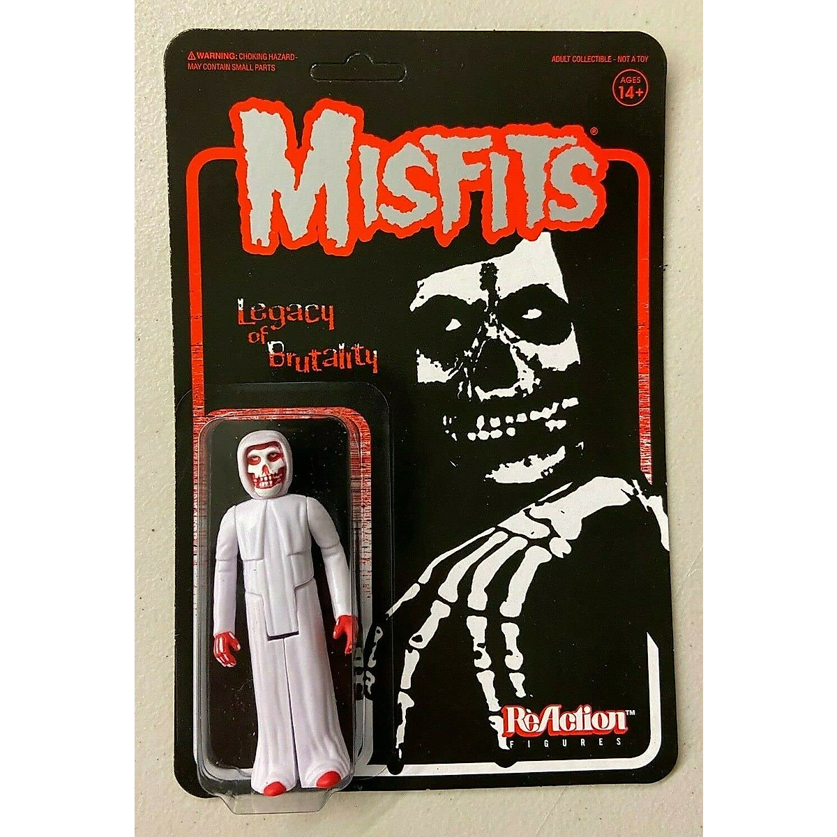 Super 7 Misfits Legacy of Brutality White Reaction Action Figure