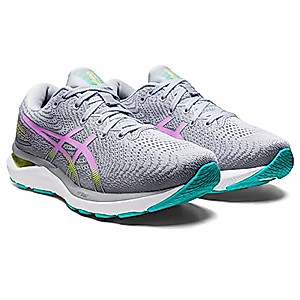 ASICS Women's Gel-Cumulus 24 Running Shoes, 6.5, Piedmont Grey/Lavender Glow