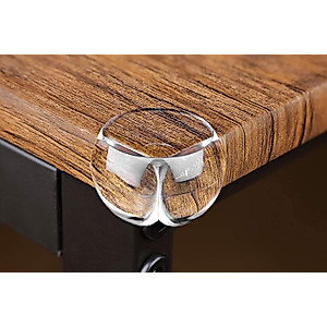 Table Corner Protector for Baby, Child Proof Furniture Edge Guard, Clear - 12 Pack