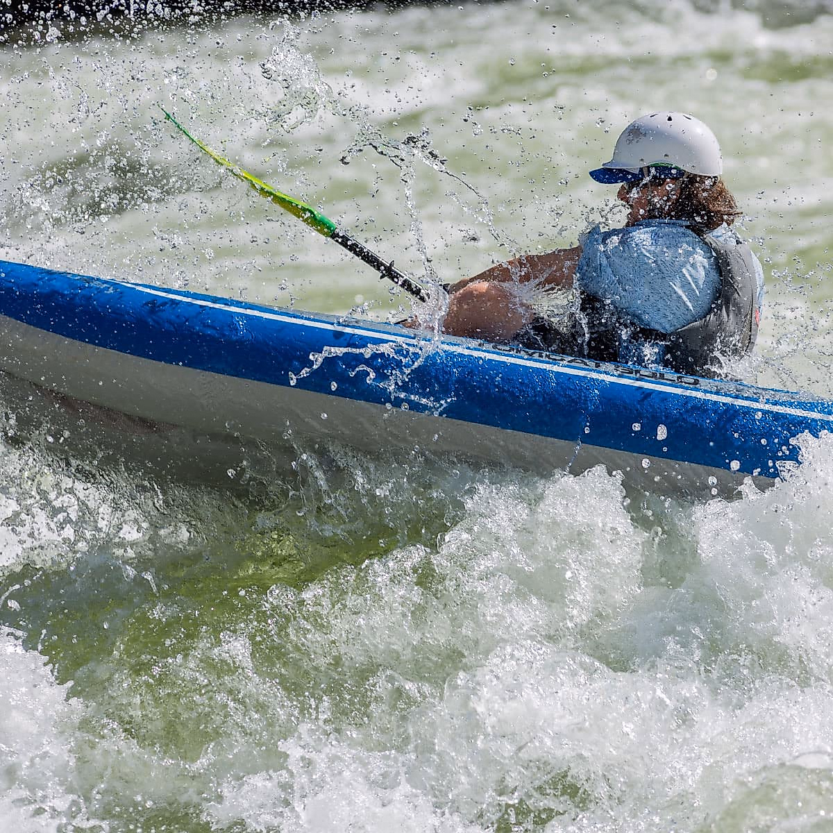 AIRE Tributary Tomcat Solo Inflatable Kayak, Red, 87120.03.101