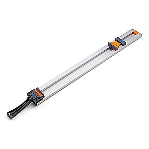 BORA 4-piece WTX Deluxe Set, Straight Cut Guide for Circular Saws, Includes 24-Inch & 50-Inch WTX Clamp Edges, 50-Inch Extension, Saw Plate, 545410