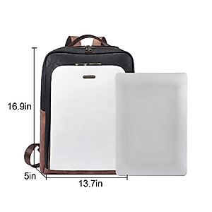 CLUCI Crossbody Purses bundles with Laptop Backpack for Women