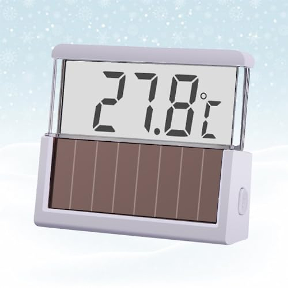 3pcs Abs Thermometer Small Thermometer Digital Aquarium Aquarium Temperature Aquarium Thermometer Dog Birthday Hat Water Temperature Meter White High Precision Water Thermometer