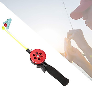 Diydeg Mini 2pcs Fishing Pole, 13.3in Kids Fishing Rod, for Ice Fishing Kids Fishing,