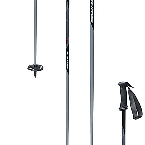 Swix Winter Sports Recreation Competition Alpine Skiing Off Trail Freeriding Techlite Pro Ms Aluminum Poles, 100cm