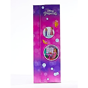 Mattel Disney Princess The Little Mermaid Toys, Ariel Doll House Stackable Castle with Land & Sea Levels, Small Doll, 1 Friend, 12 Pieces, Pool