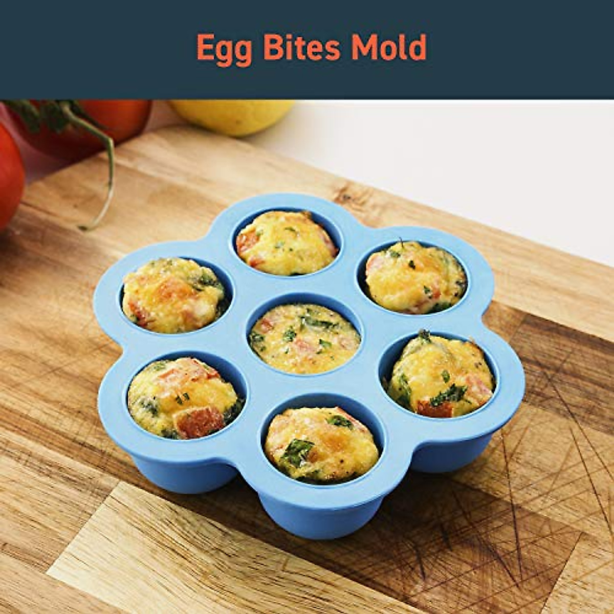 COSORI Air Fryer Accessories, Set of 6 Fit for Most 5.8Qt and Larger Oven Cake & Pizza Pan, Metal Holder, Rack & Skewers, etc, BPA Free, Nonstick Coating, Dishwasher Safe, 5.8 QT, Black