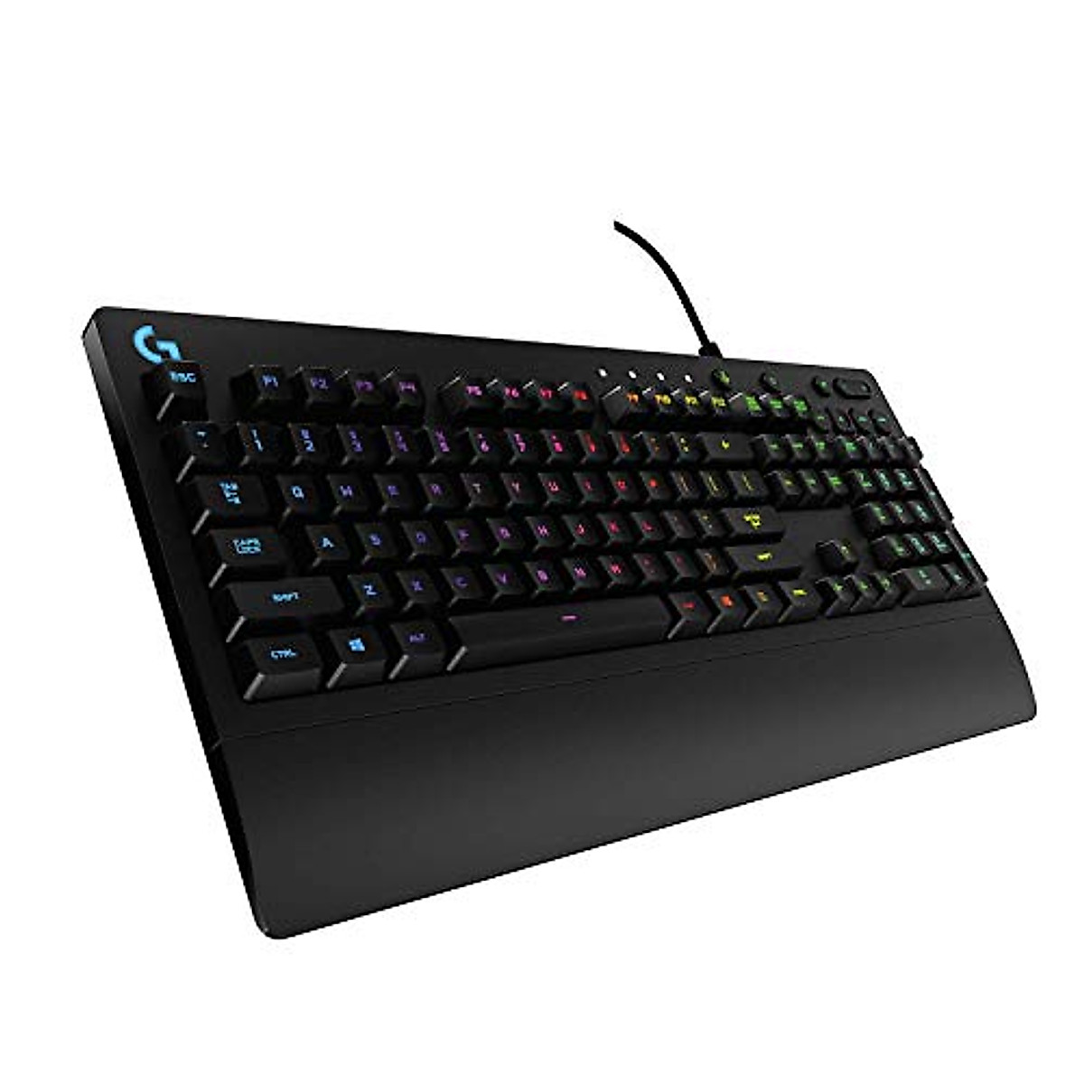 Logitech USB 2.0 G213 Prodigy Gaming Keyboard with 16.8 Million Lighting Colors (Renewed)