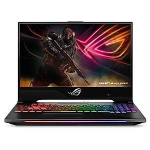 ASUS ROG Strix SCAR II Slim Gaming Laptop GL504, 15.6” 144Hz IPS Type, NVIDIA GeForce GTX 1070, Intel Core i7-8750H Processor, 16GB DDR4, 256GB PCIe SSD + 1TB SSHD, Windows 10 Home - GL504GS-DS74