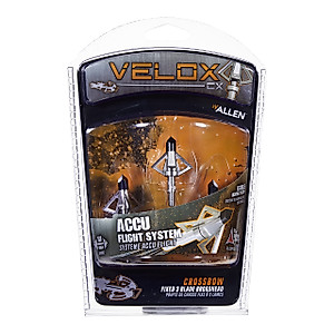 Allen Company Velox CX Ballistic SS Crossbow Broadhead by Allen, 100 Grain, metal, one size