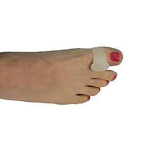 Dr. Jill's Latex Free Spreader with Loop/1 Toe Crest Pad-Medium-4 Pack