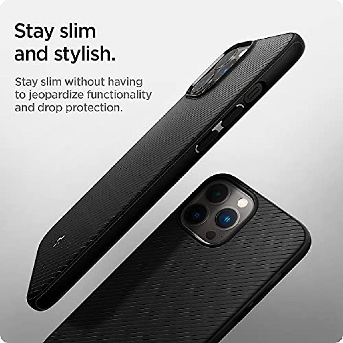 Spigen Mag Armor (MagFit) Compatible with MagSafe Designed for iPhone 13 Pro Max Case (2020) - Matte Black
