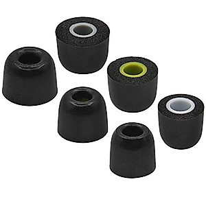 ALXCD Replacement Foam Ear Tips for Jay Bird X3, Upgraded Memory Foam Earbud Tips 3 Pairs S/M/L Size, Fit for Jay Bird X3(S/M/L)