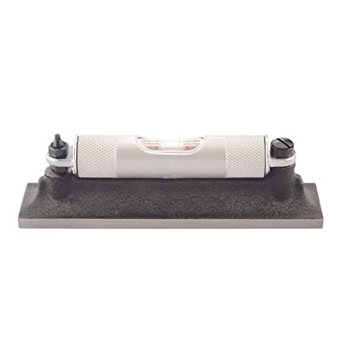 Starrett Machinists' Level with Ground and Graduated Main Vial - Ideal for Machine Shop and Tool Room Use - 4" (100mm) Length, Without Case and Cross Test Vial - 98-4
