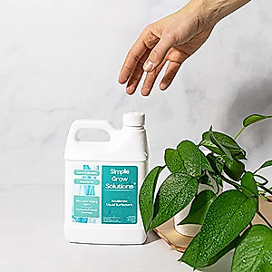 Liquid Surfactant, Non-Ionic - Accelerate Performance & Effectiveness of Foliar Fertilizer and Other Lawn & Garden Solutions - Better Wetting, Sticking & Absorption - 32 Ounce - Simple Grow Solutions