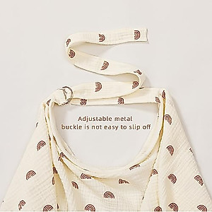 HBselect Nursing Cover - Breathable, Stylish, and Discreet Breastfeeding Privacy with Adjustable Strap - Breastfeeding Cover for Moms