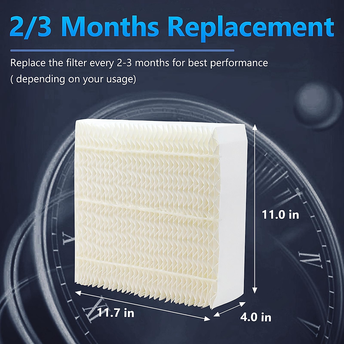 Funmit 1043 Super Humidifier Wick Filter Replacement for Essick Air AIRCARE EP9500, EP9700, EP9800, EP9R500, EP9R800, 821000, 826000, 826800, 831000 and Bemis Space Saver 800 8000 Humidifiers