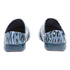 Anywear Journey Men and Women Shoes Injected Molded EVA Slip-On Garden Shoes, Chef Shoes, 11, Leopard Sweet Heart