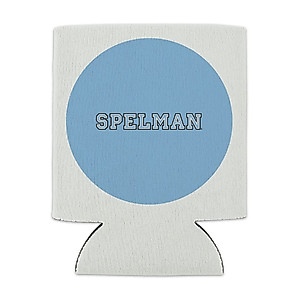 Spelman College Primary Logo Can Cooler - Drink Sleeve Hugger Collapsible Insulator - Beverage Insulated Holder