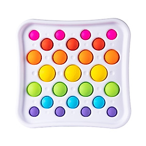 Fat Brain Toys Dimpl Pops Deluxe - The Ultimate Popping Experience, Kids & Adults