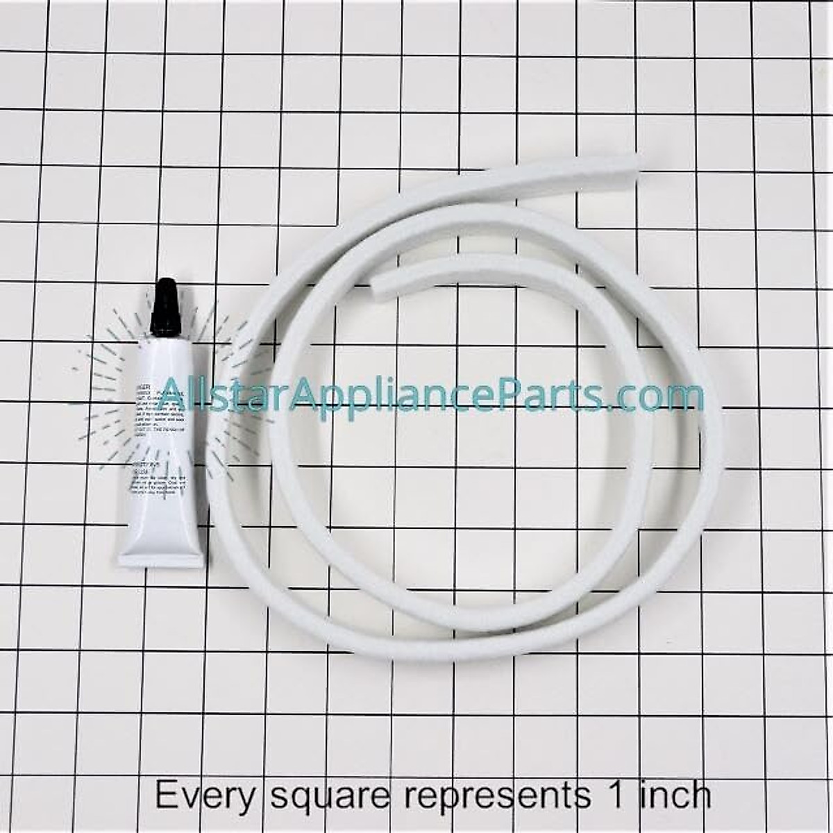 WE09X10014 Dryer Lower Felt Seal with Adhesive