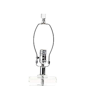 nuLOOM MCT11AA Toledo 25" Crystal Table Lamp, Height, Clear