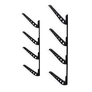 StoreYourBoard Beach Chair and Umbrella Wall Storage Rack, Metal Adjustable 4 Level Beach Gear Hanger, Garage and Home Organizer