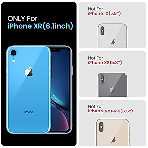 FireNova Designed for iPhone XR Case, Silicone Upgraded [Straight Edge] & [Camera Protecion] Phone Case with Soft Anti-Scratch Microfiber Lining, 6.1 inch, White