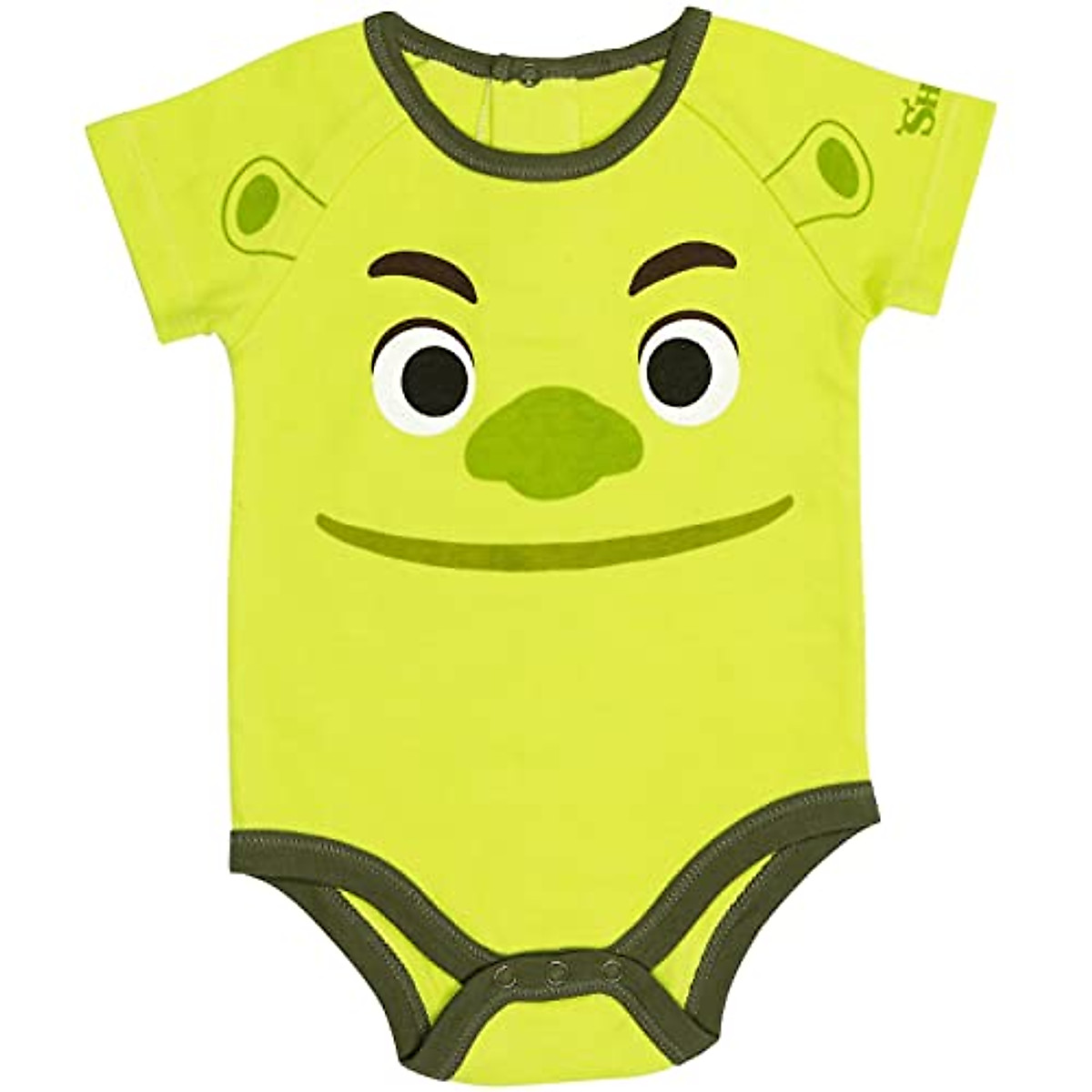 Welcome to the Universe Baby Shrek Baby Bodysuit, Pant & Hat 3 Piece Set