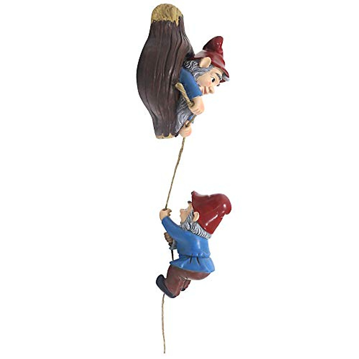 SB Goods Climbing Gnomes Tree Hugger Decor-Gnomes Garden Tree Sculpture-Outdoor Whimsical Tree Statue-Garden Yard Art Decoration Ornaments