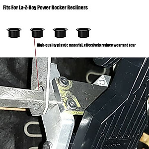 AUGSMIAR Metal Drive Toggle and Clevis Mount Fit La-Z-Boy/Lazyboy Power Recliners.Set Includes 4 Elastic Wear Bushings.Fits for La-Z-Boy Power Rocker Recliners.