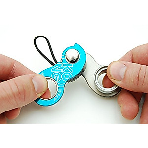 Kong Duck Rope Clamp Ascender Cyan