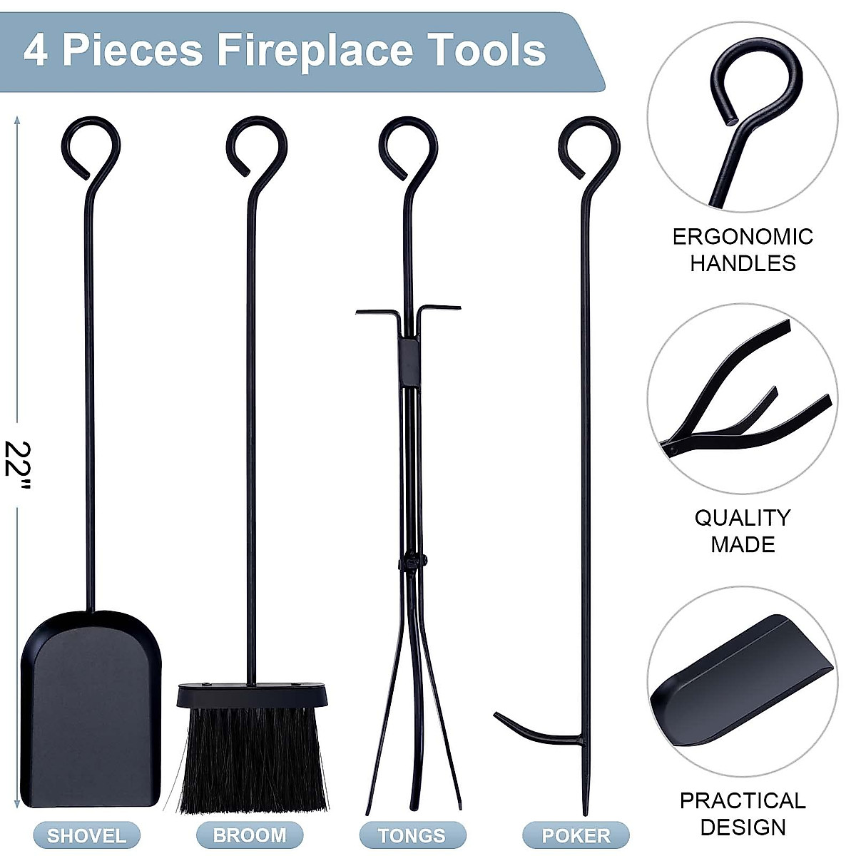 WILLOW WEAVE Firewood Rack Log Holder Wood Storage Rack 2 Layers Space-Saving Design with 4 Pieces Basic Heavy Duty Tools Easy to Put Together Great Use for Indoor Fireplace and Outdoor Firepit