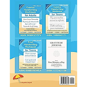 Print Handwriting Workbook for Adults: Improve your printing handwriting & practice print penmanship workbook for adults