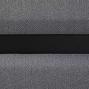 Zinus Jessica Modern Studio Upholstered Metal Headboard, Full