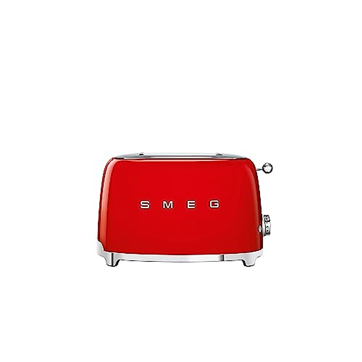 SMEG 2 Slice Toaster with Sandwich Rack Combo, Red