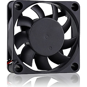 GDSTIME Dual Ball Bearing 60mm x 60mmx 15mm 12V High Speed DC Brushless Cooling Fan