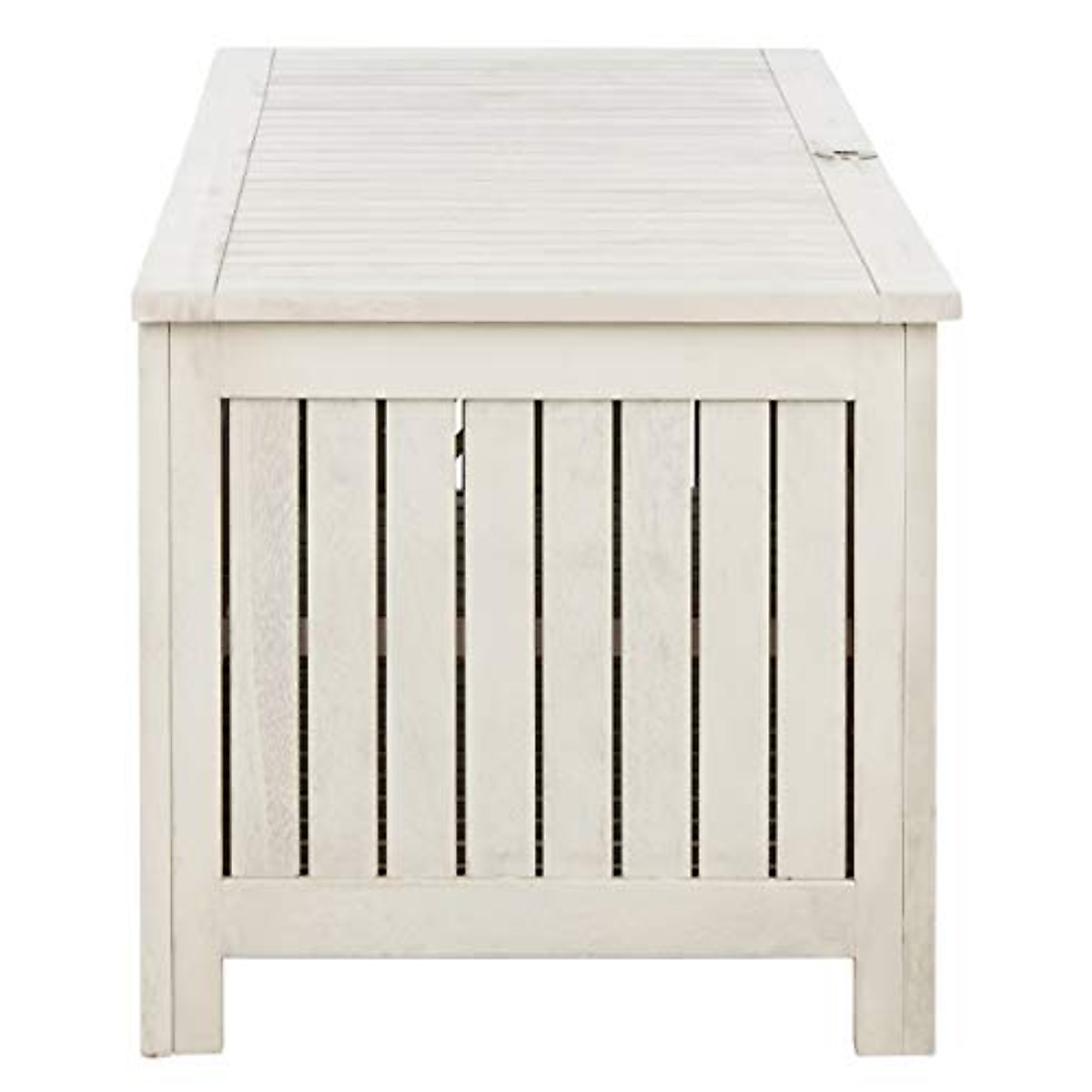 Safavieh PAT7037C Outdoor Abri White Storage Cushion Box